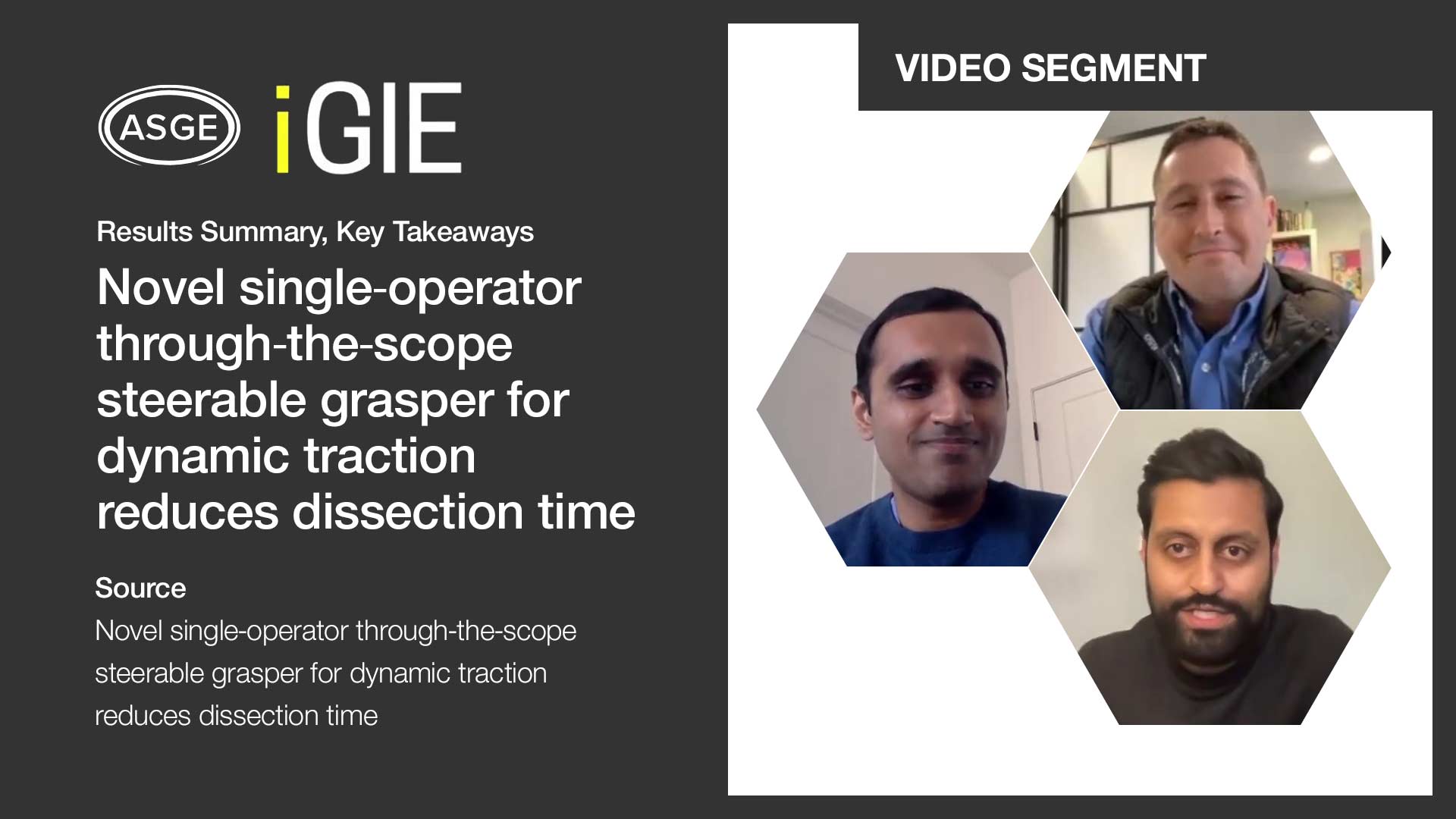 Summary: Novel TTS Steerable Grasper for Dynamic Traction Reduces ...